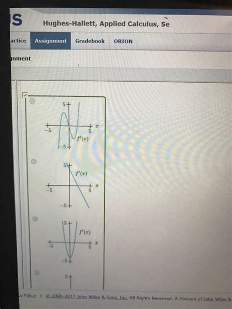solved match the function given below with its derivative