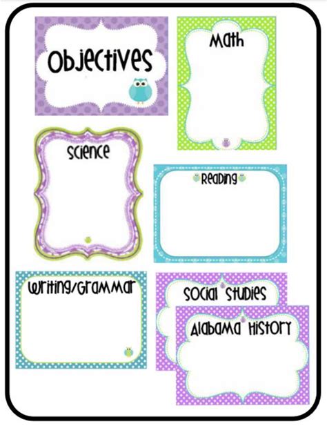 Think Share Teach Objective Display For Monday Made It