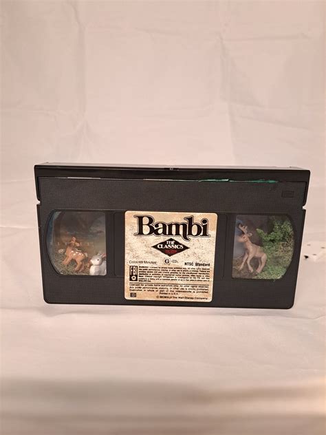 Bambi Vhs Diorama Etsy