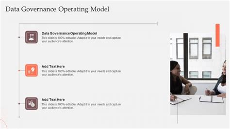 Governance Operating Model PowerPoint Presentation And Slides PPT Presentation SlideTeam