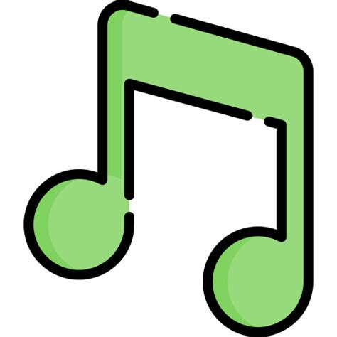 Green Music Note Icon
