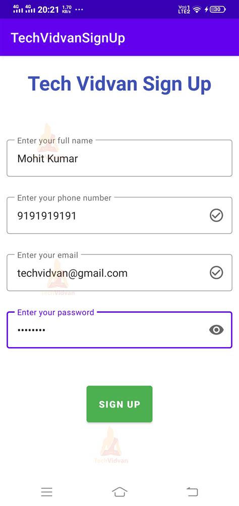 Edittext For Android Developers Techvidvan