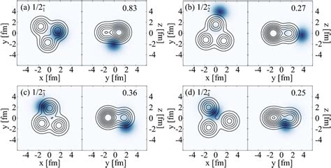 Density Distributions Of The Brink Bloch Wave Functions Which Have