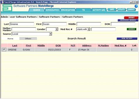 Patient Identification Mpi Software Partners