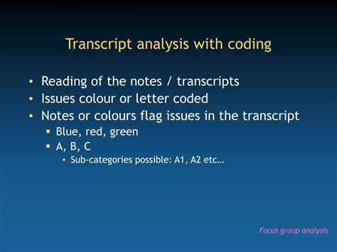 Ppt Analysis Of Qualitative Data Powerpoint Presentation Free