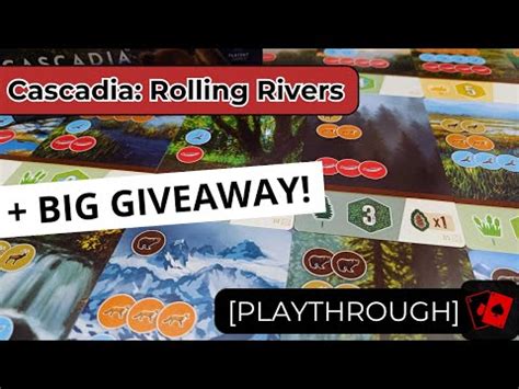 Cascadia Rolling Rivers Board Game Boardgamegeek