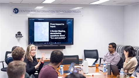 Artificial Intelligence Data Science And Society Center For Information Technology Policy