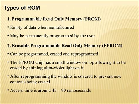 Romread Only Memory