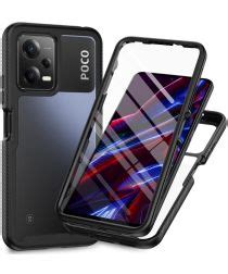 Xiaomi Redmi Note 12 5G Poco X5 Hoesje Carbon Book Case Roze Goud