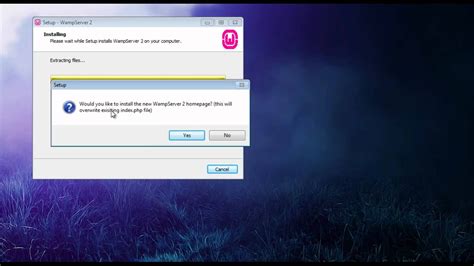 Installing Wamp On A Local Windows Server Youtube