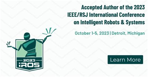 Batool Ibrahim On Linkedin Im An Accepted Author Of The 2023 Ieee Rsj