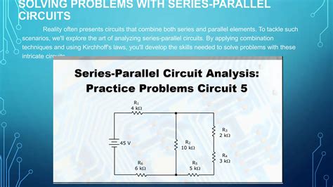Series Paralle Combination Of Cirucuits With Diagram Ppt