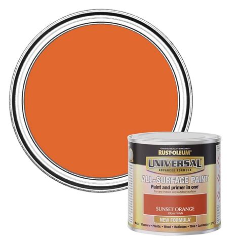 Rust Oleum Burnt Orange Rust Oleum Gloss Osha Safety Orange