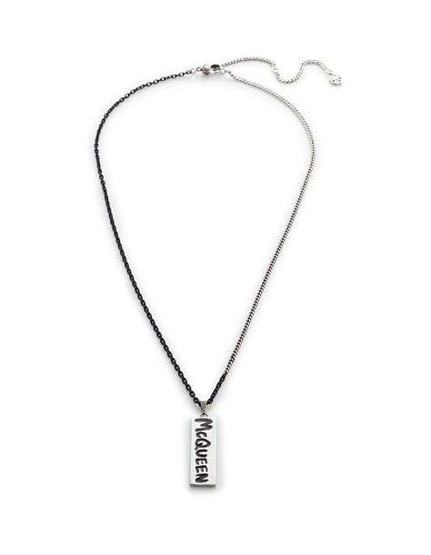 Alexander Mcqueen Mcqueen Grafitti Necklace David Jones