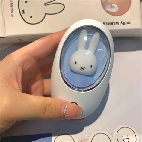 Miffy Hand Warmer Egg Usb Rechargeable Handy Pocket Electric Kpopita