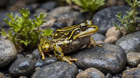 The Art Of Disguise Sierra Nevada Yellow Legged Frog In Its Natural