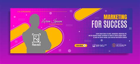 Modern Banner Template Design For Business Webinar Marketing Webinar