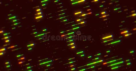 Digital Abstract Background Animation Of Red Pixel Dot Gradation Stock