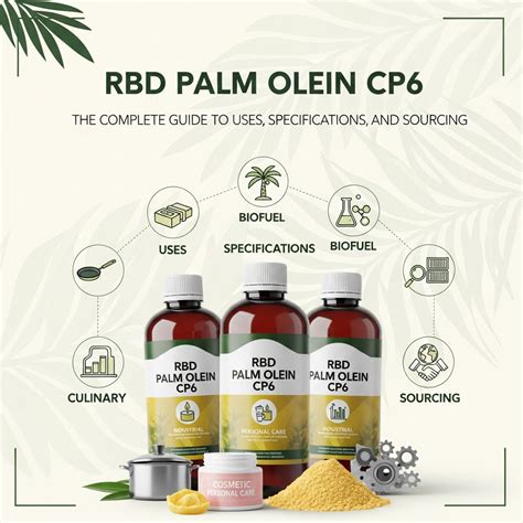 Rbd Palm Olein Cp6 Your Ultimate 2025 Guide To Uses And Sourcing