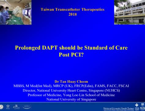 Prolonged Dapt Should Be Standard Of Care Post Pci