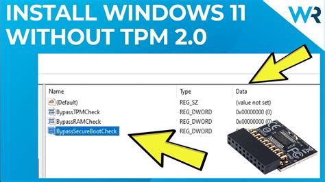How To Install Windows Without TPM TPM Bypass YouTube