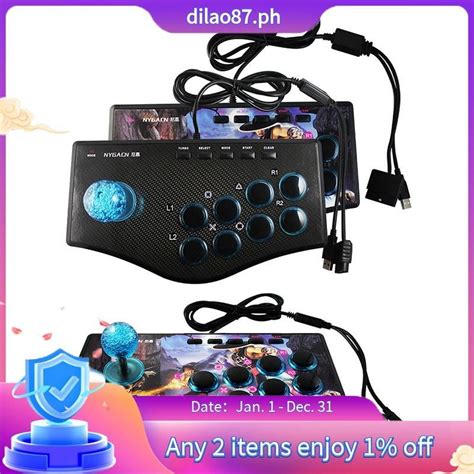 Retro Arcade Game Rocker Controller Usb Joystick For Ps Ps Pc Android Smart Tv Built In