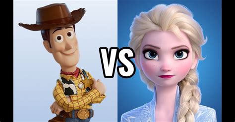 Elsa Frozen Vs Woody Toy Story Woody Toy Story Leads