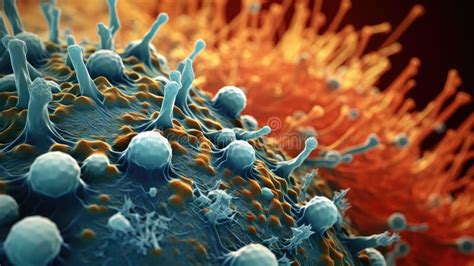 Microscope Chemistry Technology Stock Illustration Illustration Of