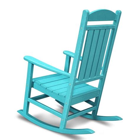 Polywood Rocker Aruba Plastic Presidential Rocking Chair R100ar Rona