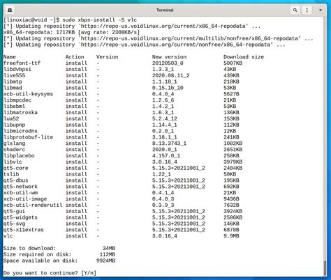 How To Use Xbps Package Manager On Void Linux