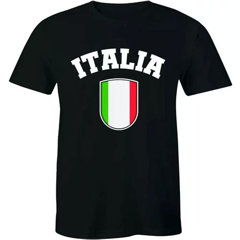 Italia Italian Flag Emblem National Pride Country Symbol T Shirt £5