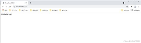 flask bootstrap sklearn从零实现机器学习分类模型的前后端交互网页 一 介绍、配置及新建项目、helloword 机器