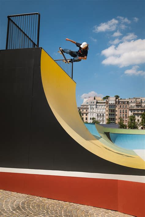 Raphaël Zarka Adds Colourful Skatepark In Front Of Centre Pompidou