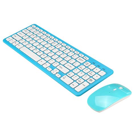 1 Set Wireless Keyboard Mouse Combo Ultra Thin Ful Grandado