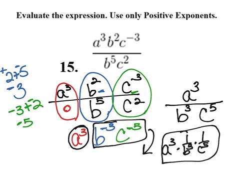 Exponents Quiz Review Middle School Math Showme