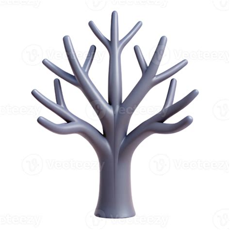 Stylized 3d Tree Model 54047144 Png