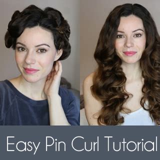 Best Pin Curl Tutorial & How To – Life and DIY