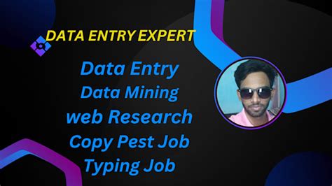 Data Entryweb Research Excel Data Entry Typing Copy Past By