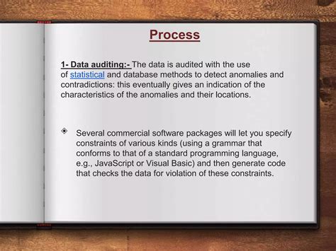 Data Preprocessing And Data Cleansing Pptx