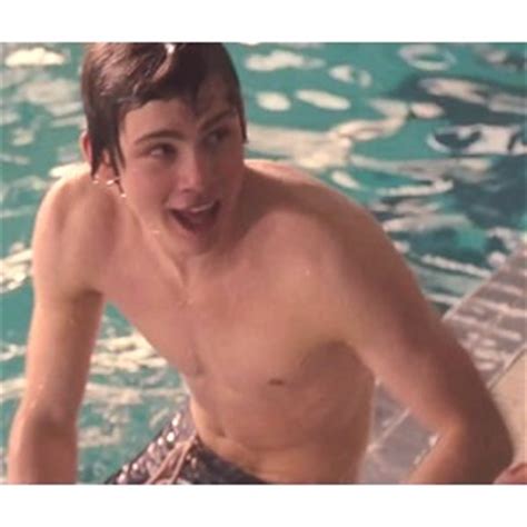 Logan Lerman Shirtless