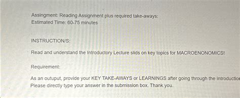 Solved Assingment Reading Assignment Plus Required