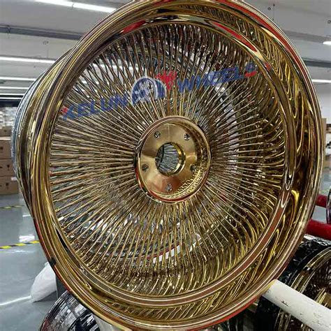 Popular Passenger Car 18″ 20″ 22″ 24″ Chrome Wheels All Gold Dayton