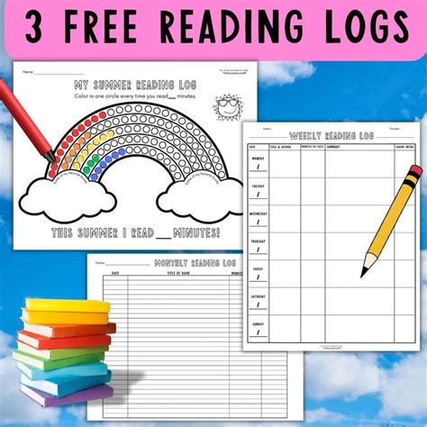 Printable Classroom Reading Log Template Wssufoundation