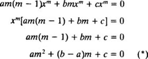 CauchyEuler Equidimensional Equation