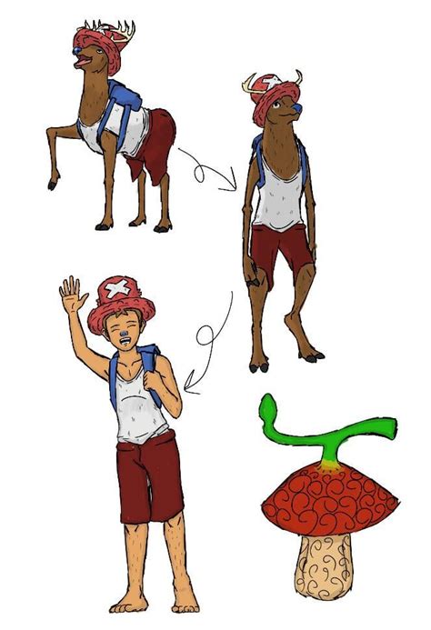 I Drew Chopper If He Didnt Have That Offbrand Human Human” Fruit Deer Hybrid And Full Human