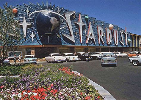 The Fabulous Stardust Neon Sign With All The Planets On It 1950s
