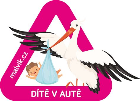 Trojúhelník Dítě V Autě Malvík Malvík Autodoplňky Různé Malvík Cz