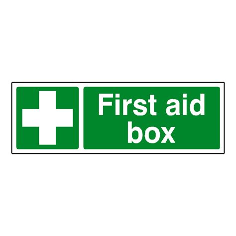 First Aid Kit Label Econoprint First Aid Kit Label Red On White