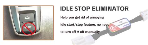 Auto Idle Stop Eliminator Disable For 2019 2022 Honda