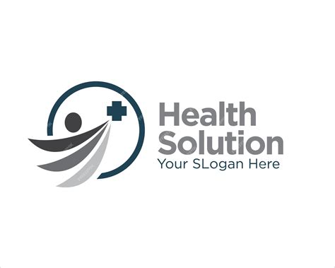 Premium Vector Health Solution Care Logo Design For Medical Service